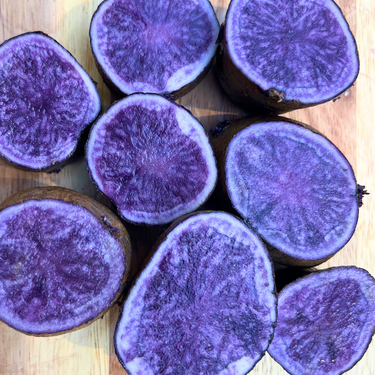 All Blue Potato Organic Tubers – Hudson Valley Seed Company