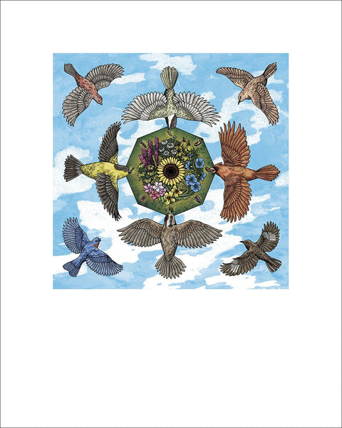 Native American Bird Art