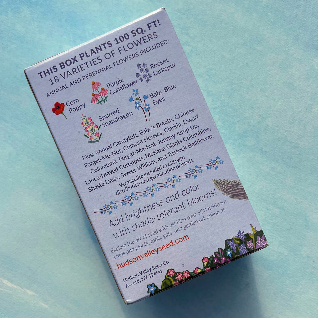 Shady Wildflower Mix Seed Shaker – Hudson Valley Seed Company