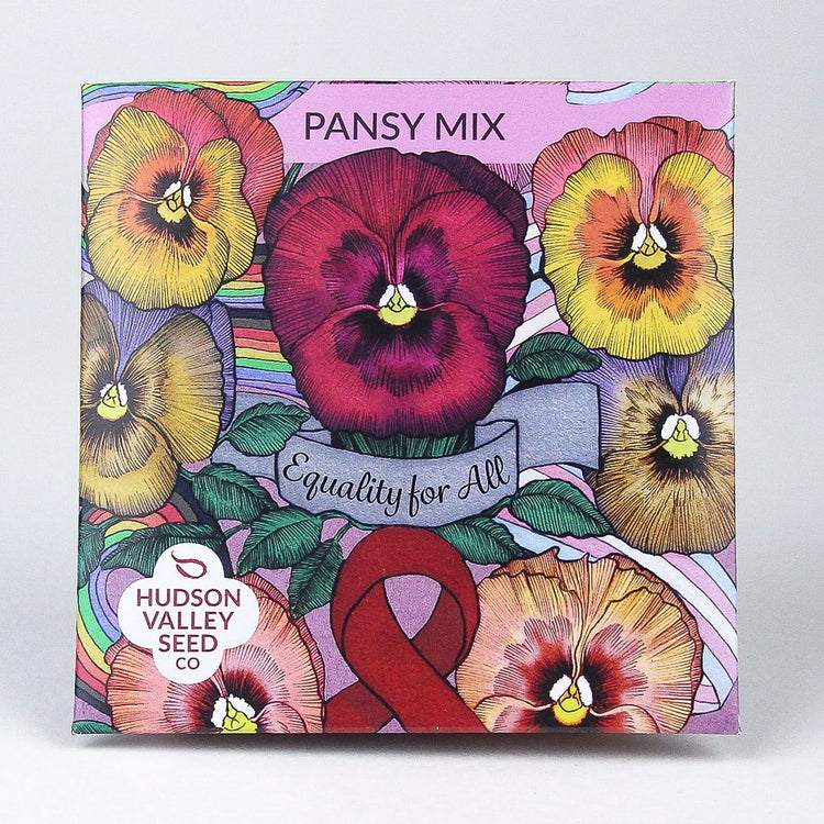 Pansy Mix Seeds – Hudson Valley Seed Company