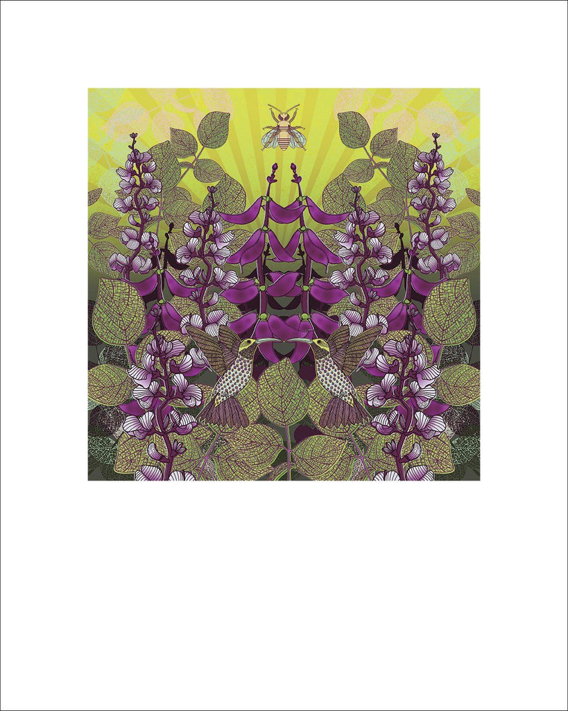 Ruby Moon Hyacinth Bean Fine Art Print ~Signed~ – Hudson Valley Seed ...